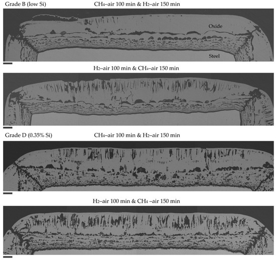 Oxide Scale Formation on Low-Carbon Steels in Future Reheating Conditions