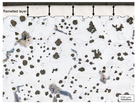 Laser Remelting of Ductile Cast Iron to Achieve a Graphite-Free Surface ...