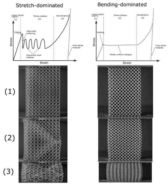 High Mechanical Performance of Lattice Structures Fabricated by ...