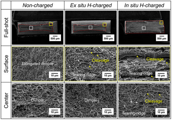 Effect of Hydrogen on Tensile Properties and Fracture Behavior of Two ...