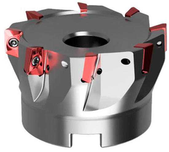 Topology Optimization of a Milling Cutter Head for Additive Manufacturing