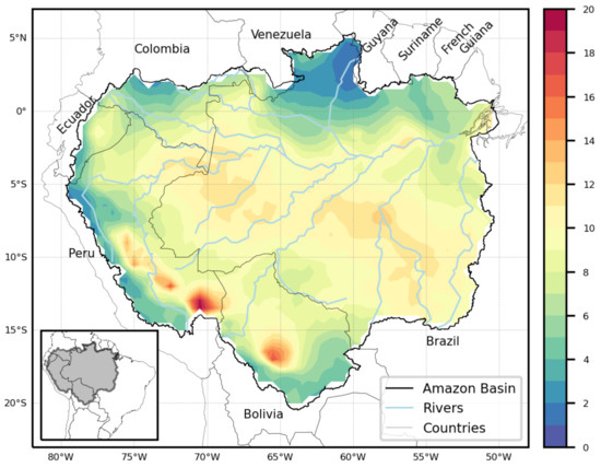 Comparison Link Function from Summer Rainfall Network in Amazon Basin