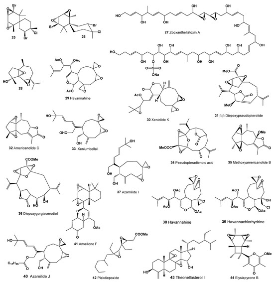 Bioactive Diepoxy Metabolites and Highly Oxygenated Triterpenoids from ...