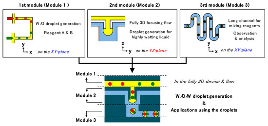 Integration of Horizontal and Vertical Microfluidic Modules for Core ...