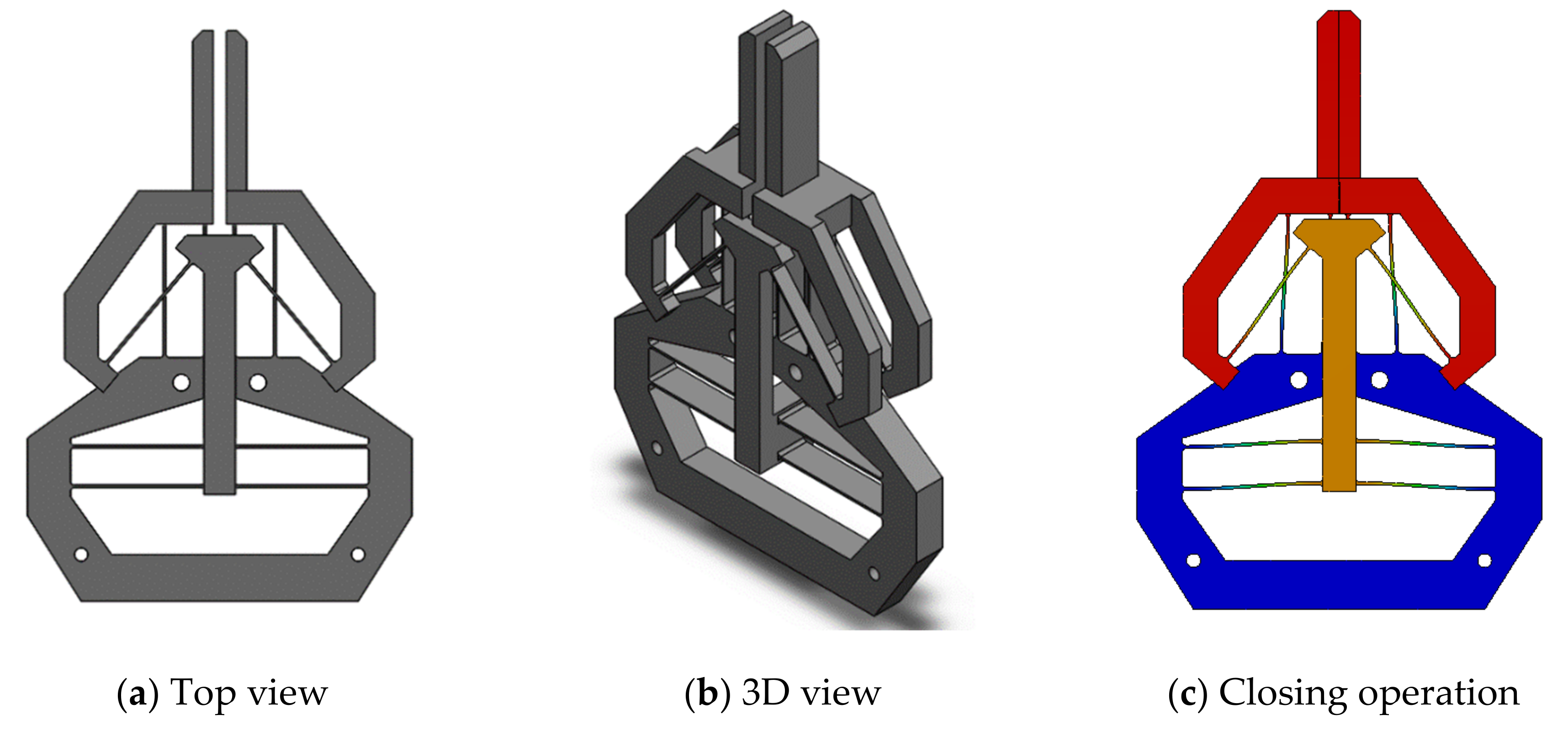 Design of a Monolithic Double-Slider Based Compliant Gripper with Large ...