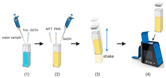 Portable Device for Quick Detection of Viable Bacteria in Water