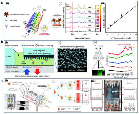 Microfluidics-Based Plasmonic Biosensing System Based on Patterned Plasmonic Nanostructure Arrays