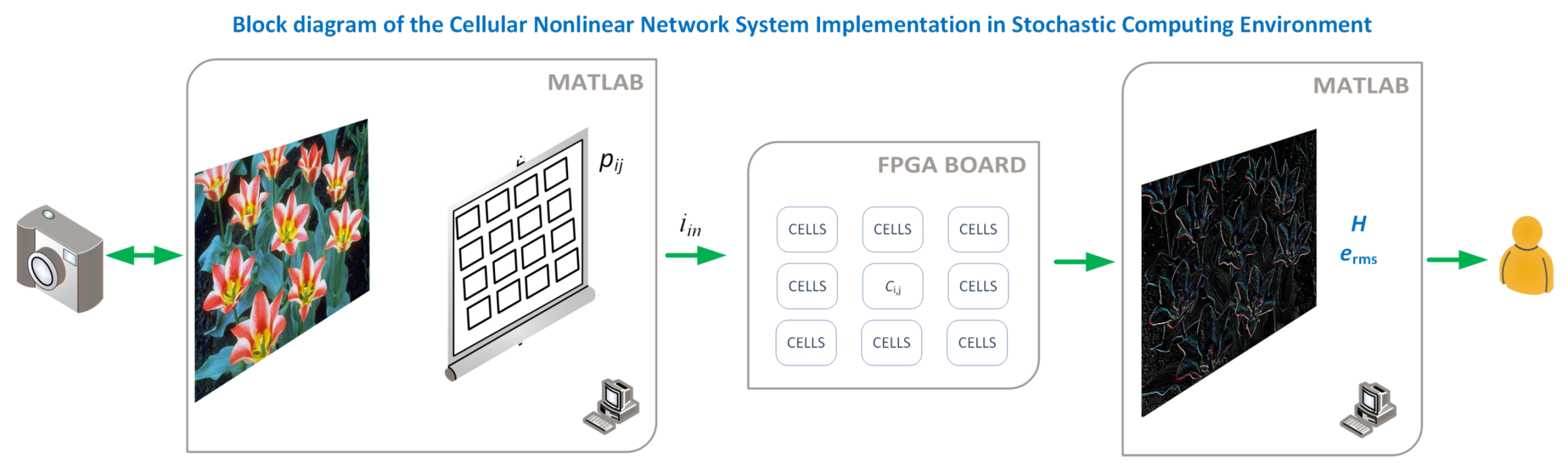 Stochastic Computing Emulation of Memristor Cellular Nonlinear Networks