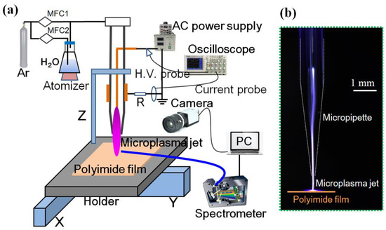 Localized Surface Hydrophilicity Tailoring of Polyimide Film for ...