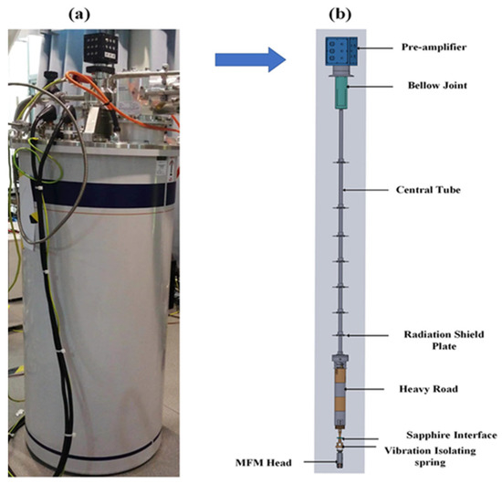Compact Magnetic Force Microscope (MFM) System in a 12 T Cryogen-Free Superconducting Magnet