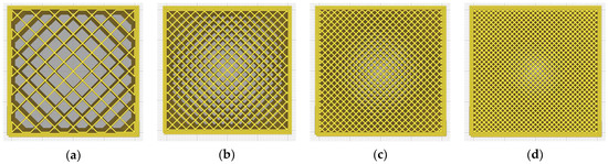 On the Behavior of Honeycomb, Grid and Triangular PLA Structures under ...