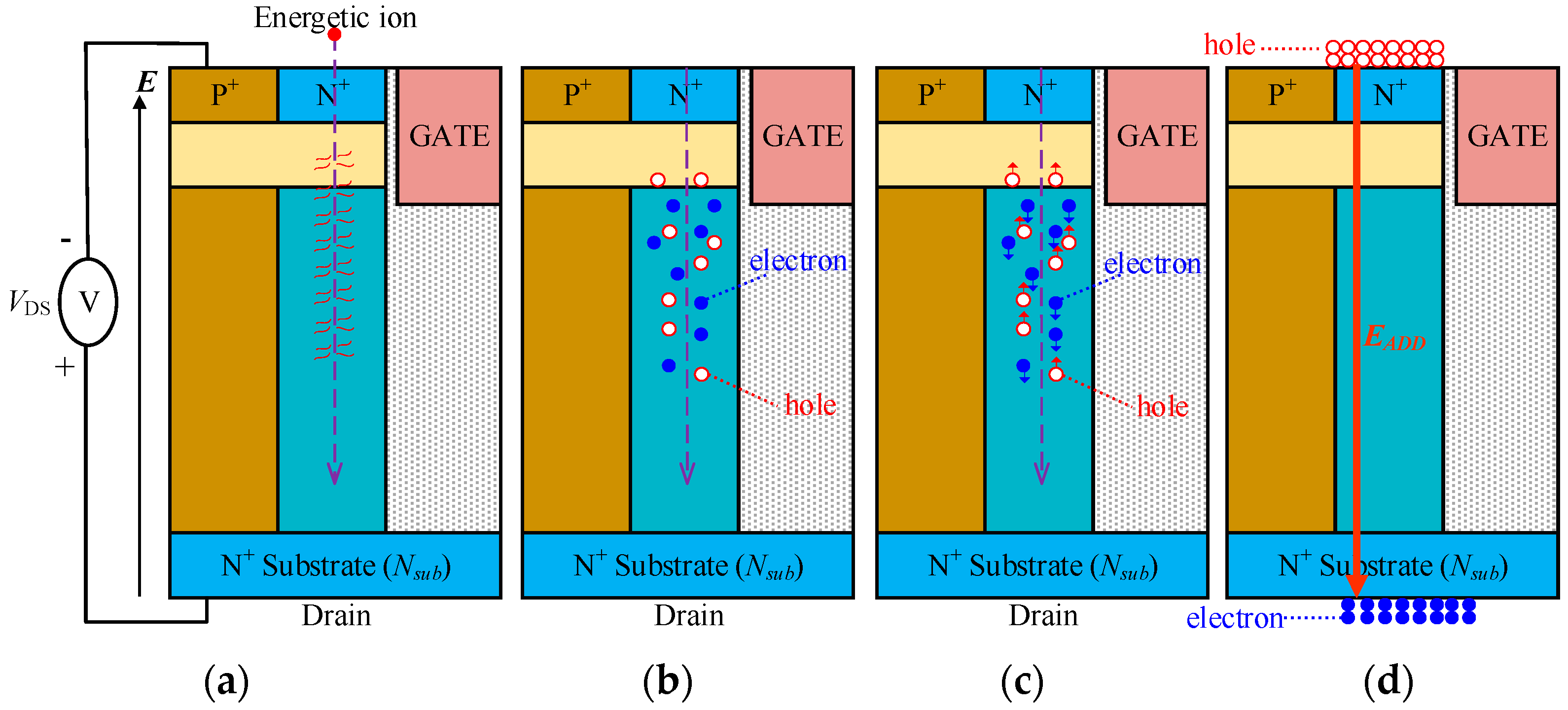 Simulation Studies on Single-Event Effects and the Mechanisms of SiC ...