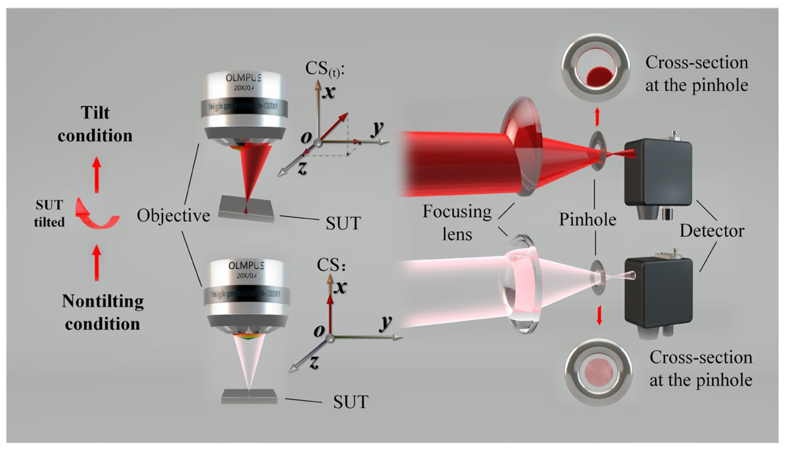 Differential Confocal Optical Probes with Optimized Detection Efficiency and Pearson Correlation ...
