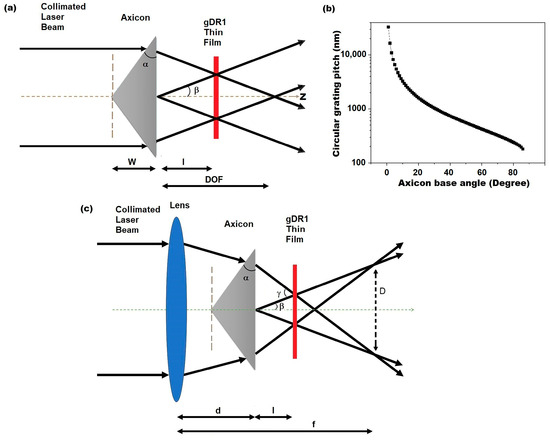 Real-Time Imaging of Plasmonic Concentric Circular Gratings Fabricated ...