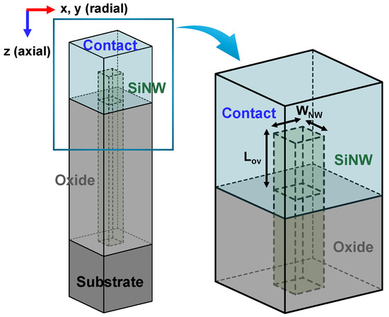 Effect of Quasi-One-Dimensional Properties on Source/Drain Contacts in ...
