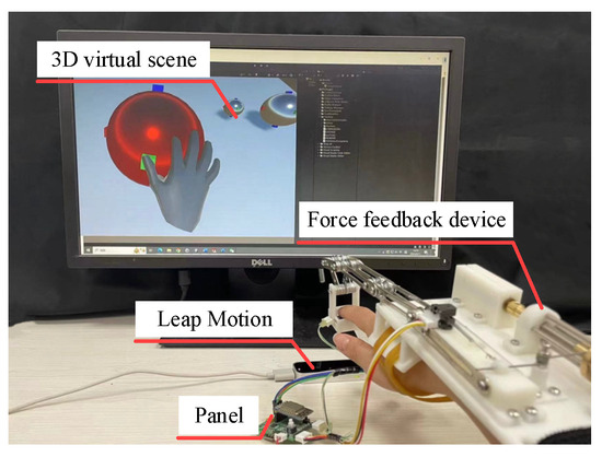 A Wearable Fingertip Force Feedback Device System for Object Stiffness Sensing