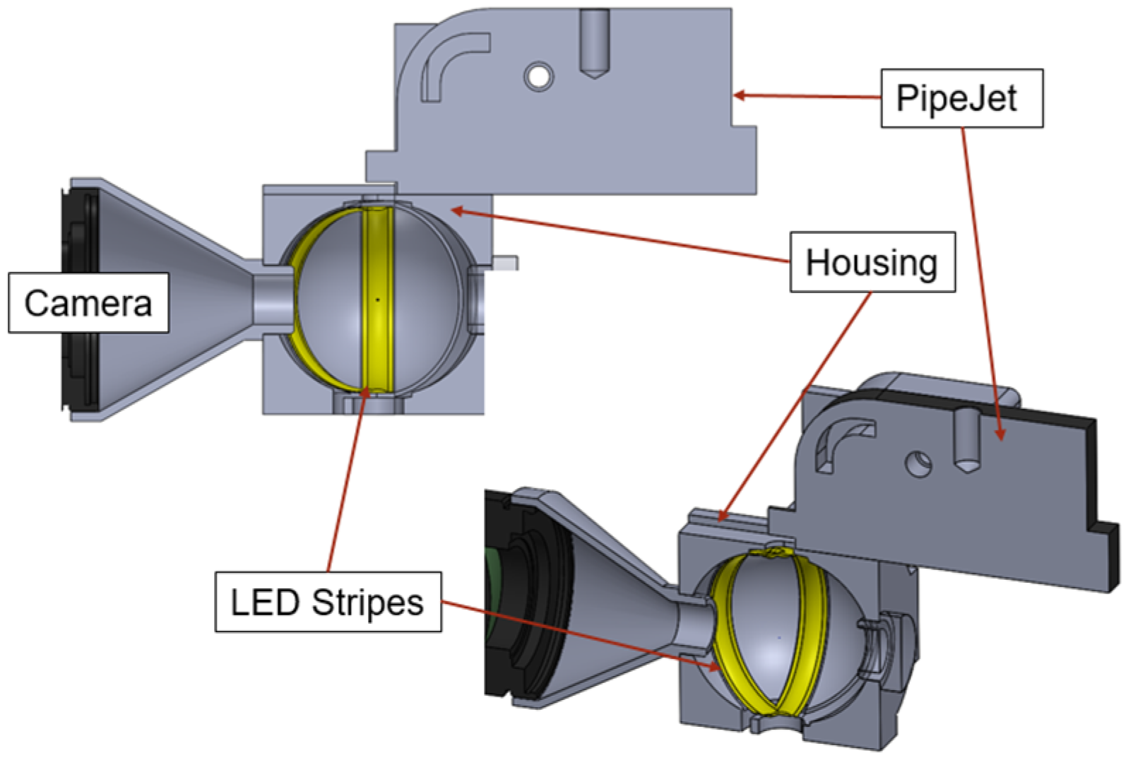 Particle Detection in Free-Falling Nanoliter Droplets
