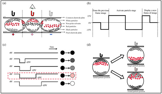 Optimized Driving Scheme for Three-Color Electrophoretic Displays Based on the Elimination of ...