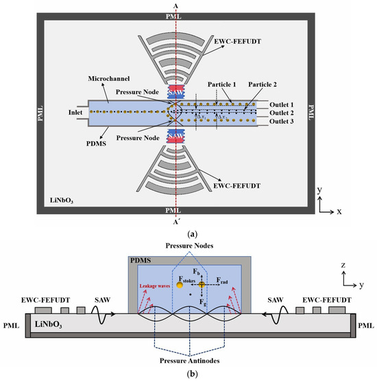 Analysis of Acoustic Surface Wave Focused Unidirectional Interdigital ...