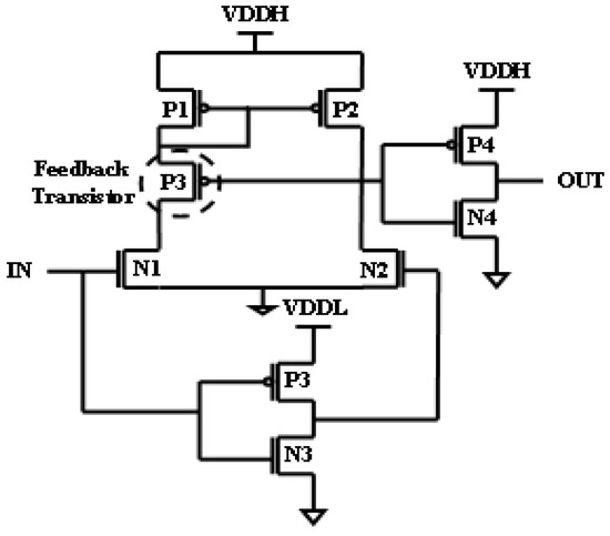 Pass-Transistor-Enabled Split Input Voltage Level Shifter for Ultra-Low ...