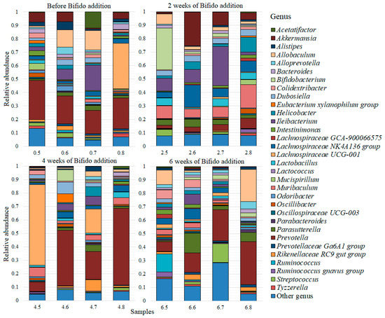 Dynamics of Changes in the Gut Microbiota of Healthy Mice Fed with ...