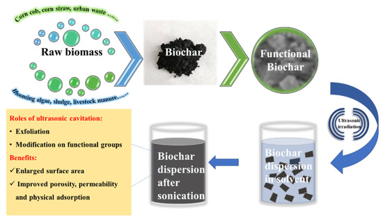 Ultrasonic Activated Biochar and Its Removal of Harmful Substances in ...