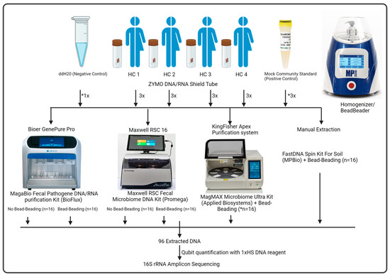 A Comparison of Three Automated Nucleic Acid Extraction Systems for Human Stool Samples