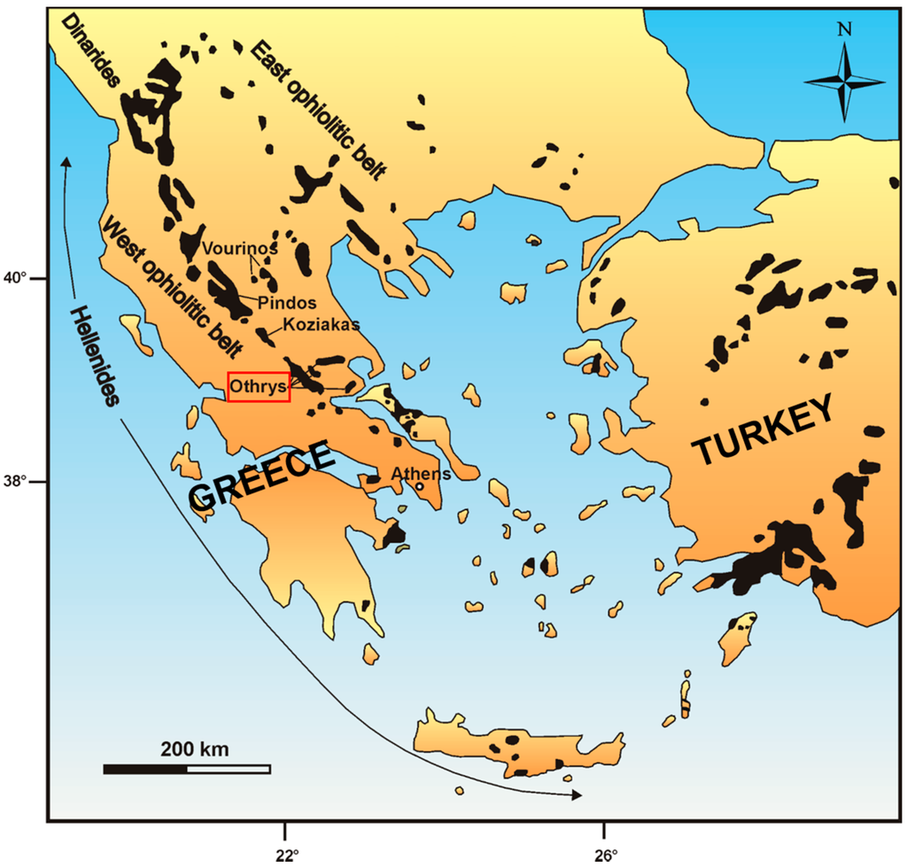 Investigation of Platinum-Group Minerals (PGM) from Othrys Chromitites ...