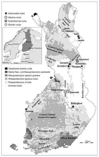 Geology and Mineralogy of Rare Earth Elements Deposits and Occurrences ...