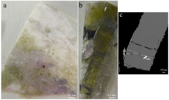 Gem-Quality Tourmaline from LCT Pegmatite in Adamello Massif, Central ...