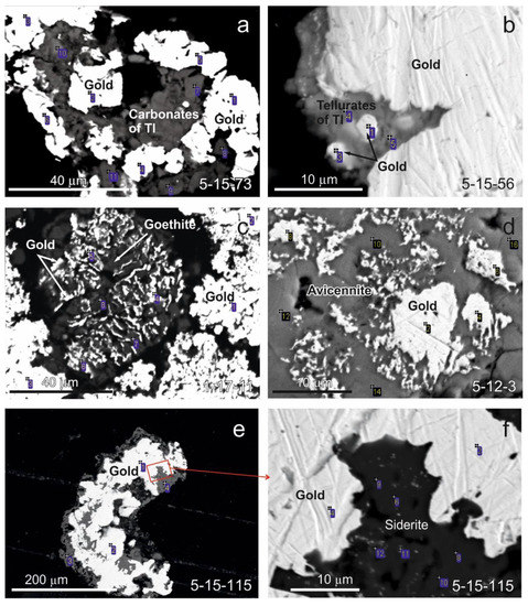 Characteristics of Supergene Gold of Karst Cavities of the Khokhoy Gold ...