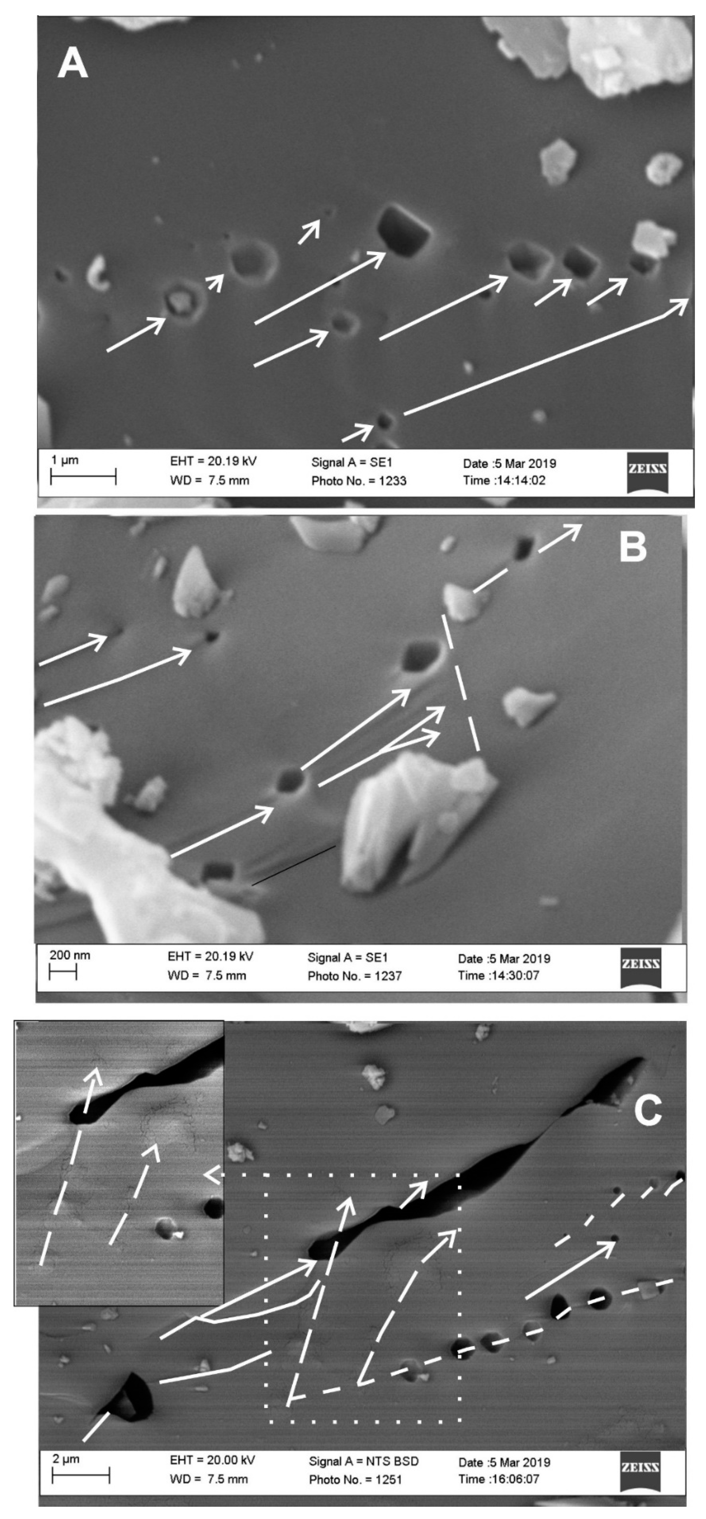 Fracture Analysis of α-Quartz Crystals Subjected to Shear Stress