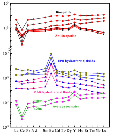 REE Geochemical Characteristic of Apatite: Implications for Ore Genesis ...