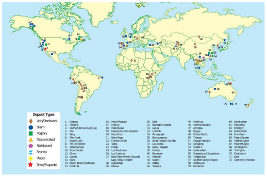 A Review of Tungsten Resources and Potential Extraction from Mine Waste