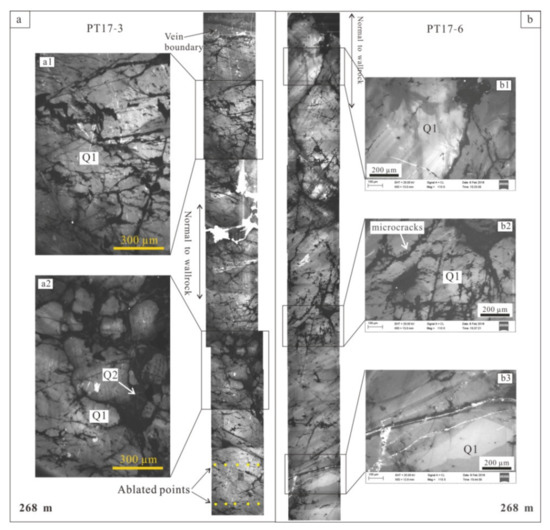 The Mechanisms Forming the Five–Floor Zonation of Quartz Veins: A Case ...