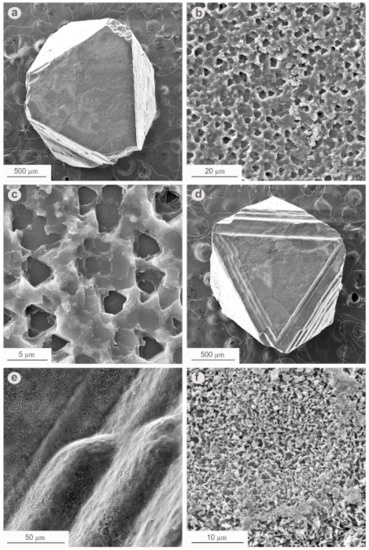 Experimental Etching of Diamonds: Extrapolation to Impact Diamonds from ...