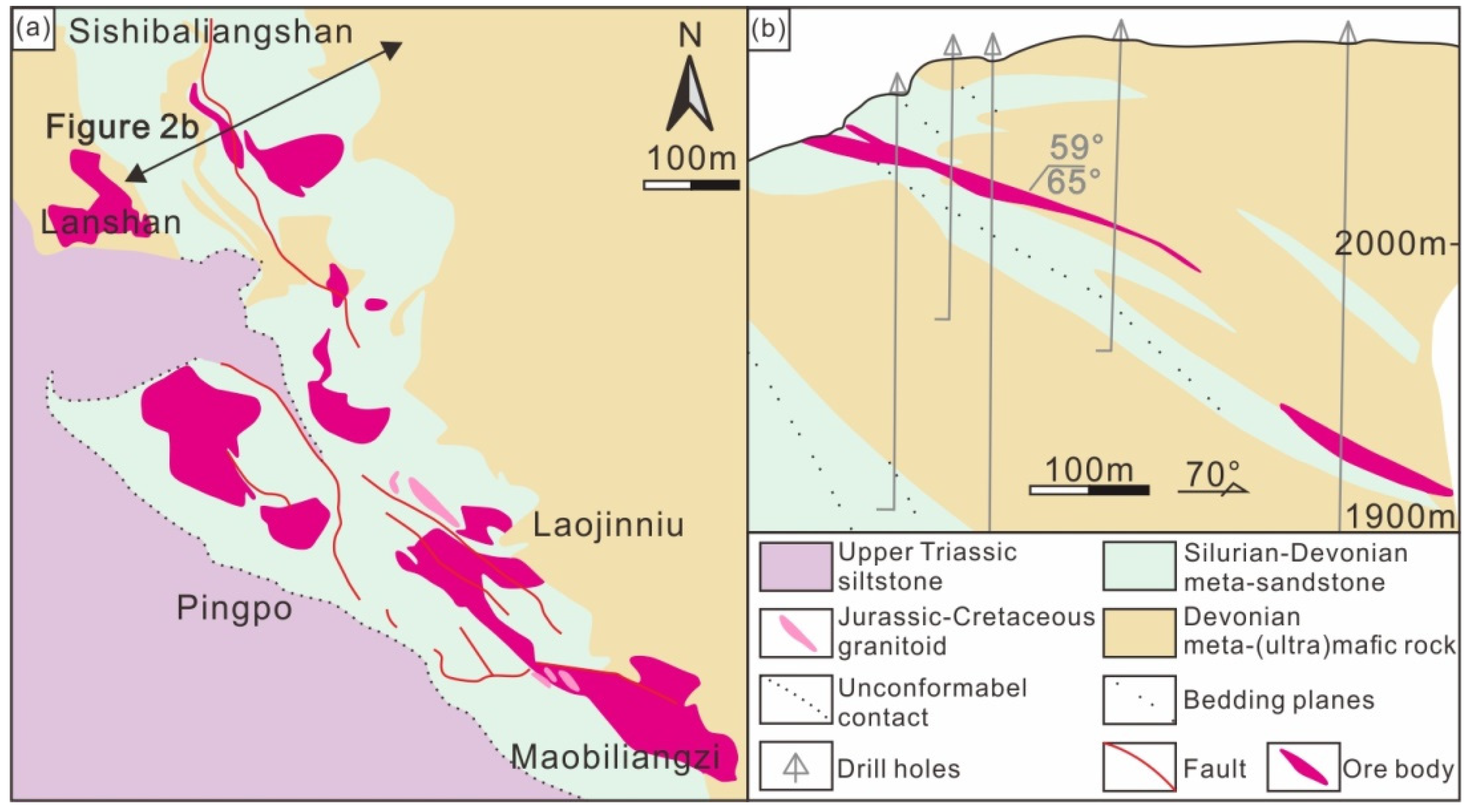 Geology and Geochemistry of Selected Gold Deposits in the Ailaoshan ...