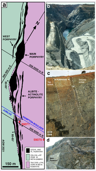 Albite ± Actinolite-Altered Porphyry Dykes in Archean Gold Deposits of ...