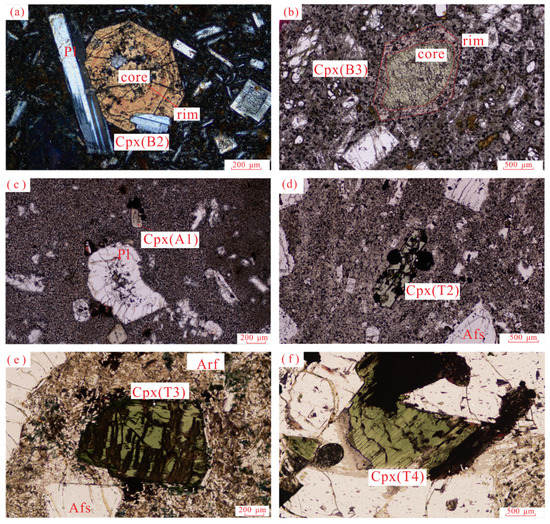 Geochemical Insights from Clinopyroxene Phenocrysts into the Magma ...