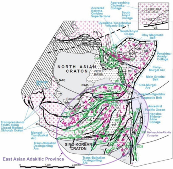 Metallogenic Evolution of Northeast Asia Related to the Cretaceous Turn ...