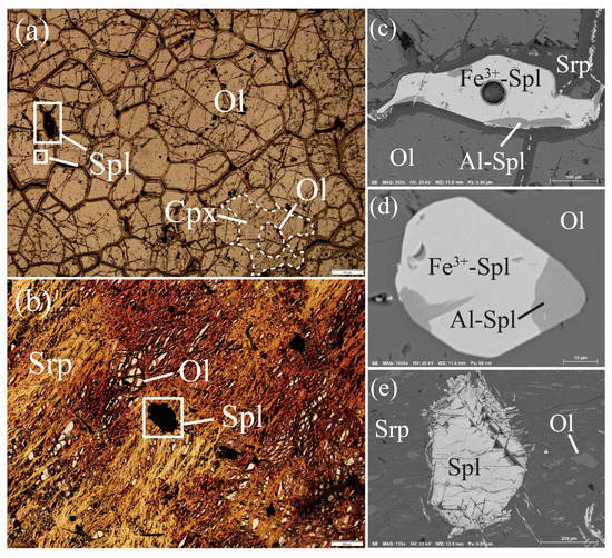 Minerals | Free Full-Text | Fluid-Induced Inhomogeneous Cr-spinel in ...