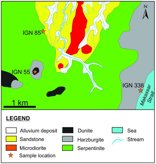 Origin of Podiform Chromitites in the Sebuku Island Ophiolite (South ...