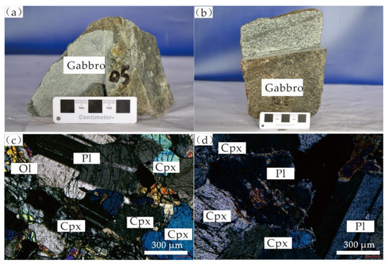 SIMS Zircon U-Pb Ages and O Isotope Compositions of Gabbro from the ...