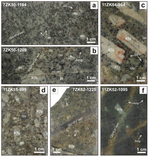 Magmatic Processes of Granitoids in the Hongniu-Hongshan Porphyry-Skarn ...