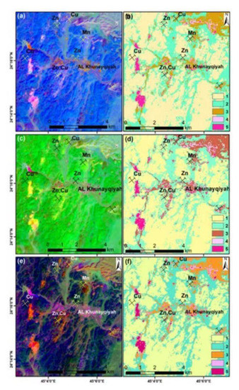 Fusion of Multispectral Remote-Sensing Data through GIS-Based Overlay Method for Revealing ...