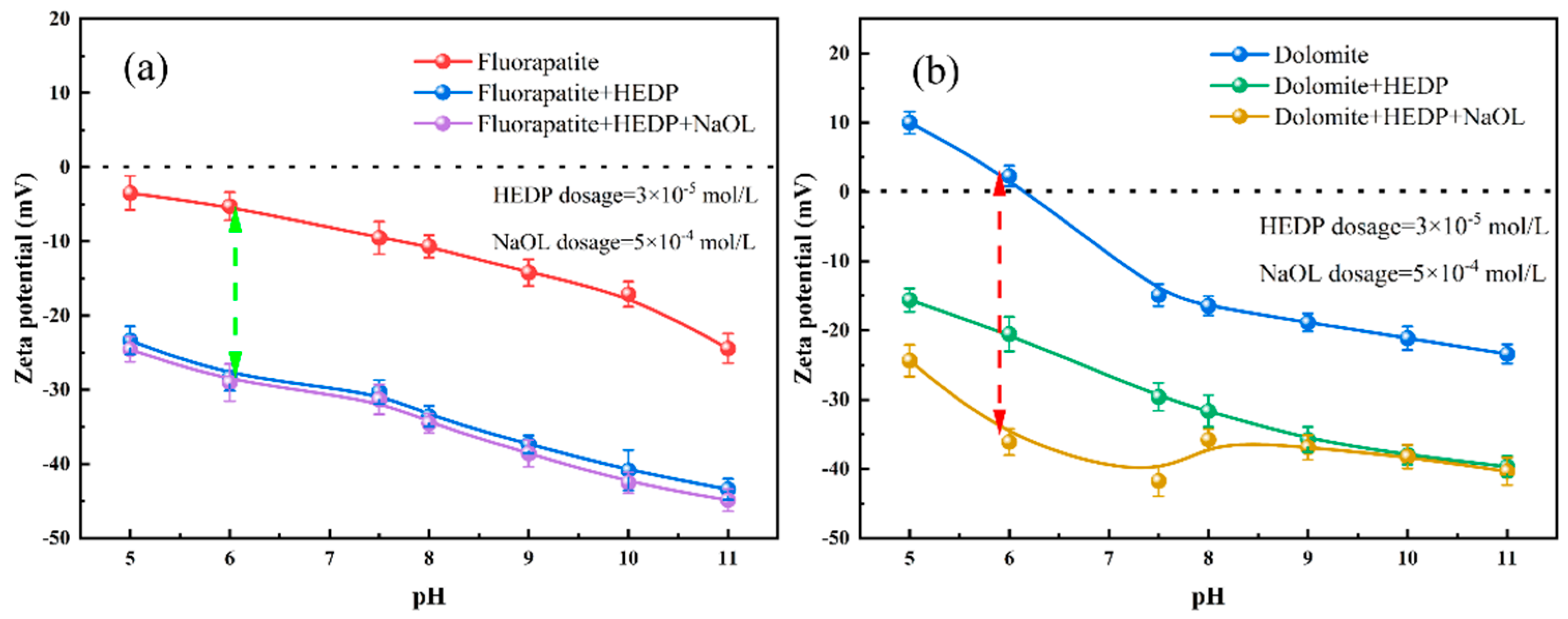 Minerals | Free Full-Text | Selective Flotation Behavior of Dolomite ...