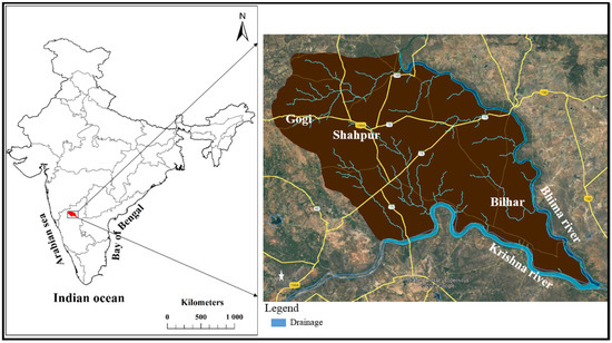 Krishna River Route Map