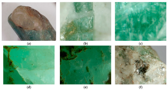 Non-Destructive Study of Egyptian Emeralds Preserved in the Collection ...