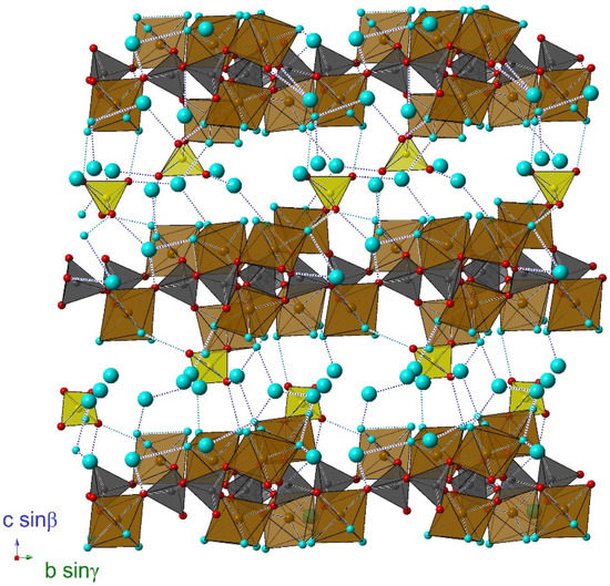 New Crystal-Structure Data on Bohuslavite, Fe3+4(PO4)3(SO4)(OH)(H2O)10·nH2O