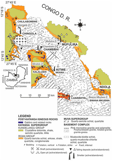 Impact of Mining and Ore Processing on Soil, Drainage and Vegetation in the Zambian Copperbelt ...
